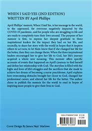 WHEN I SAID YES (2nd EDITION) by APRIL PHILLIPS : $12.99 ...