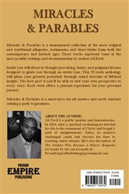 Miracles & Parables by Ali Ford : $19.99 : 9798303179479 : TheBookPatch.com