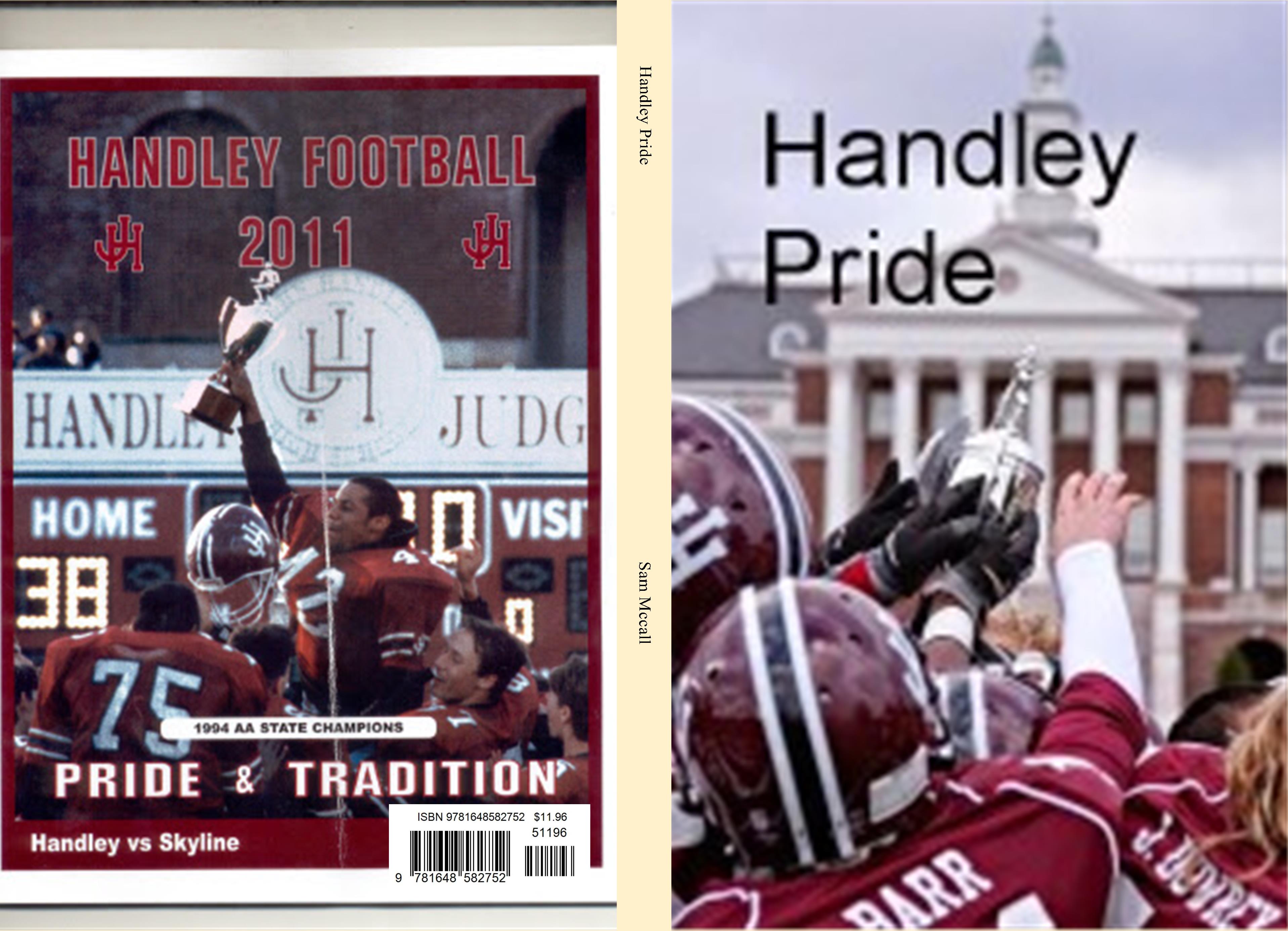 Handley Pride by Sam Mccall : $11.96 : 9781648582752 : TheBookPatch.com