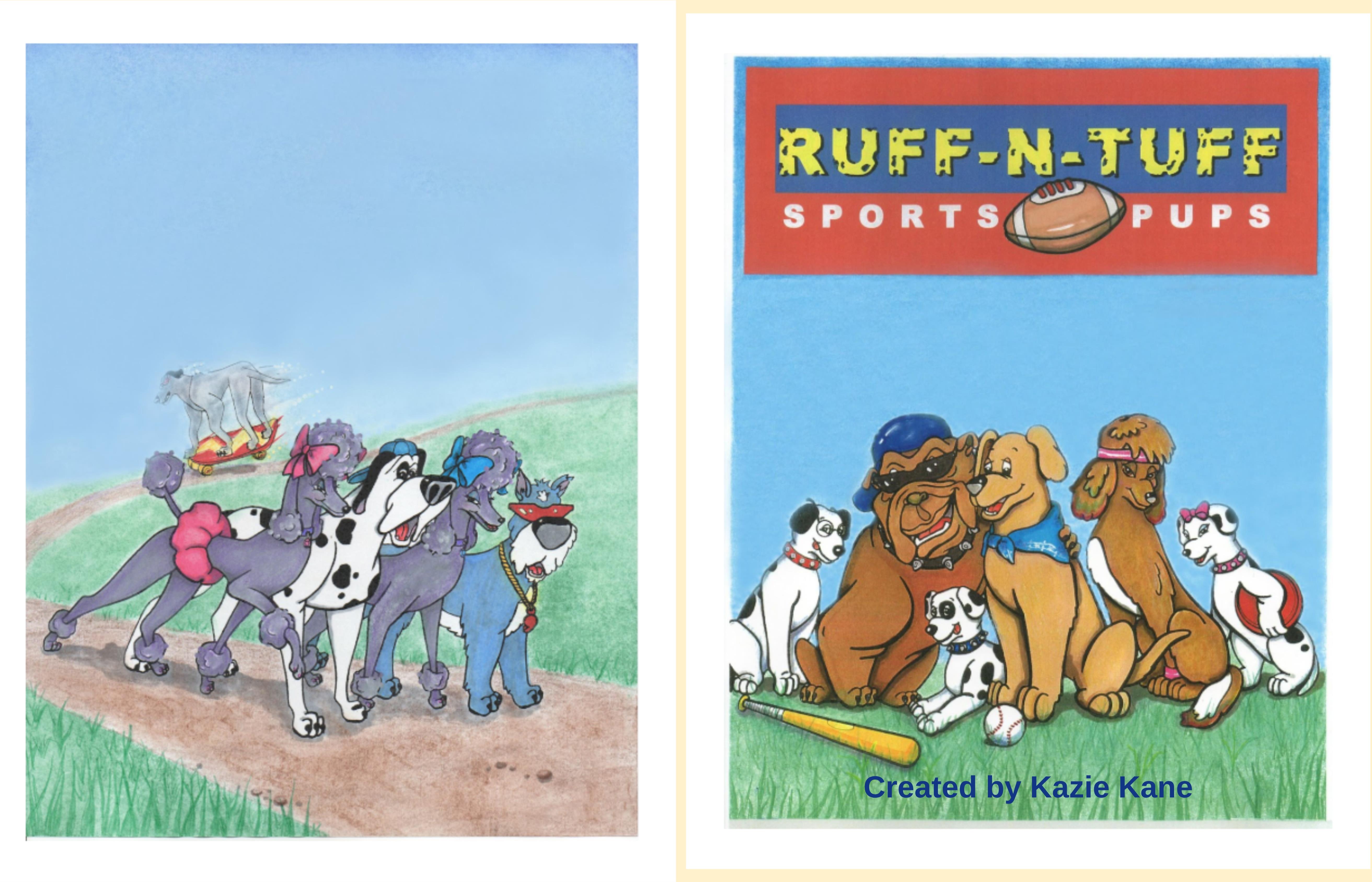 Ruff-N-Tuff Sports Pups by Kazie Kane : $1,000,000,000.00 ...