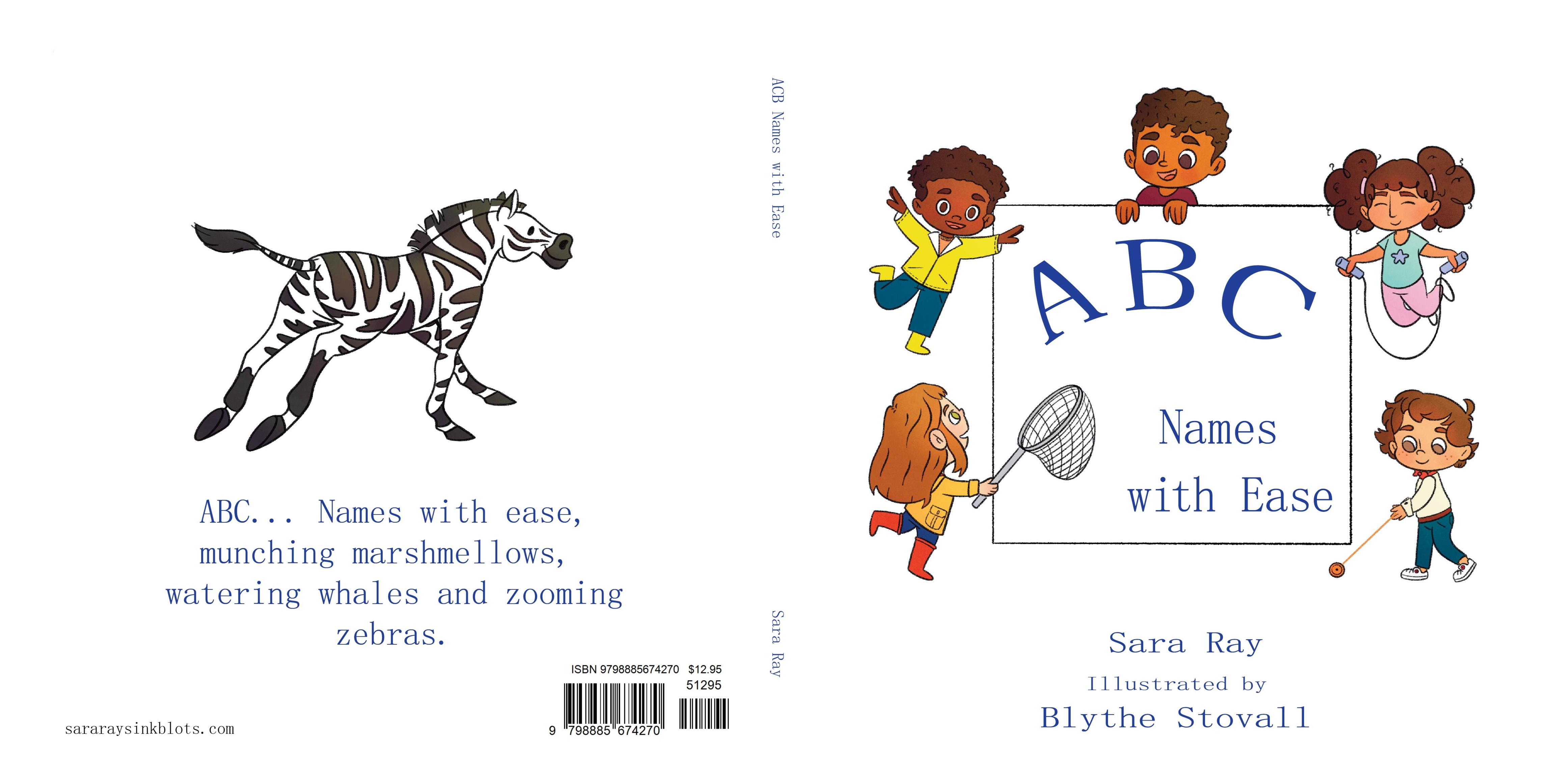 ABC Names with Ease by Sara Ray : $14.16 : 9798885674270 : TheBookPatch.com