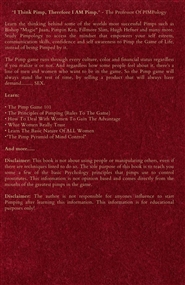 The PIMP Playbook: The Psychology Of Pimpology Volume #1 by Delano B ...