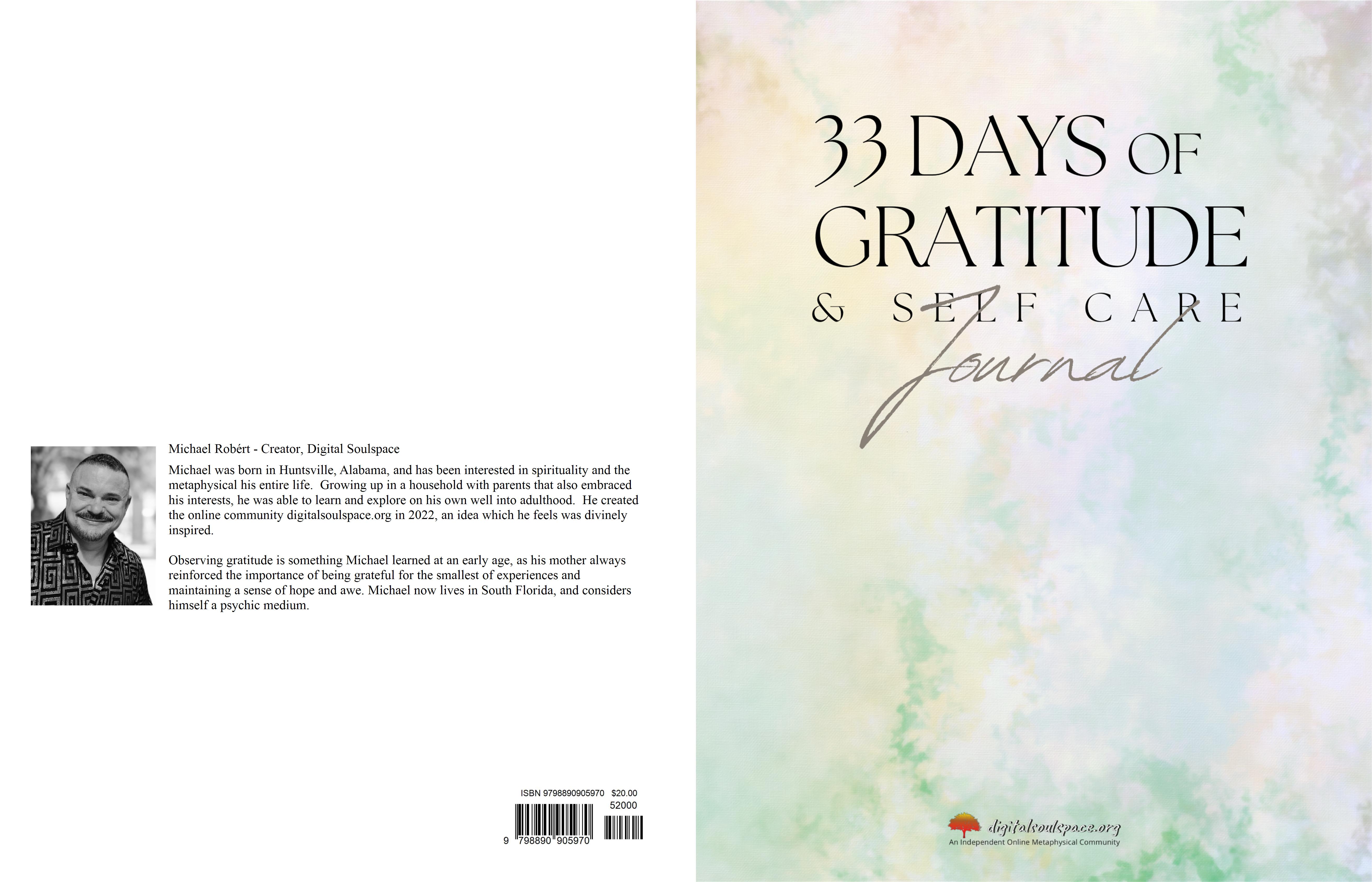 33 Days Of Gratitude & Self Care Journal by Michael Robért - Digital ...