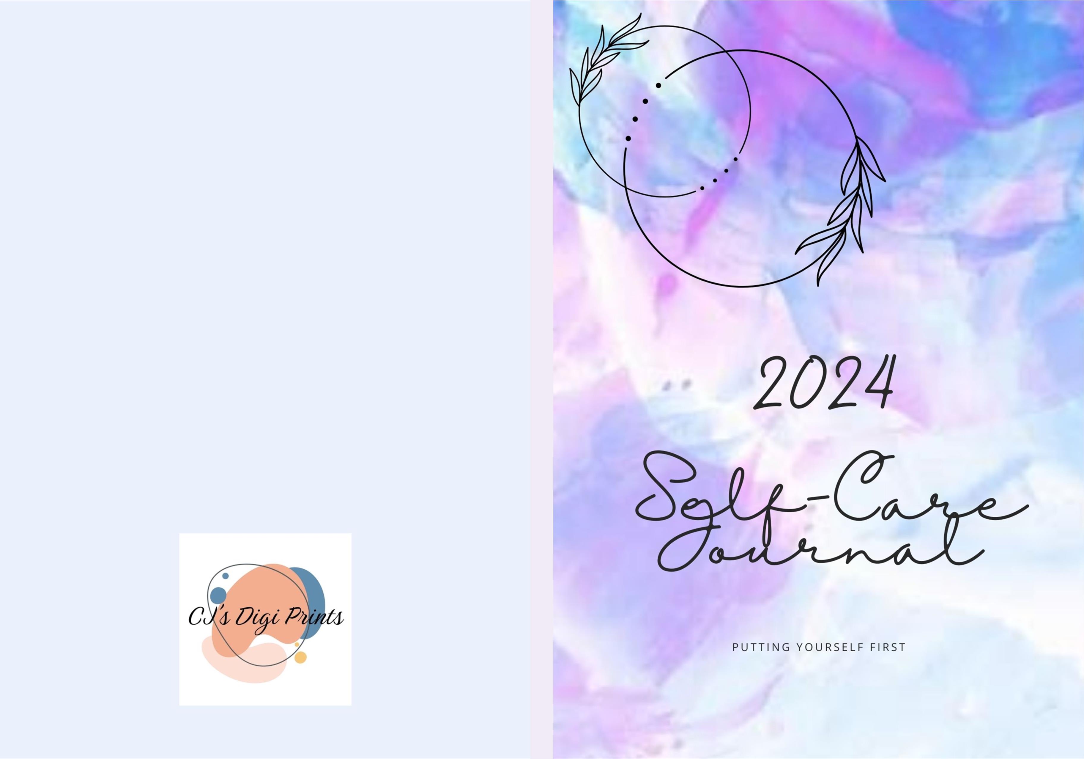 2024 Self Care Journal by Caitlin Johnston : $19.99 : TheBookPatch.com