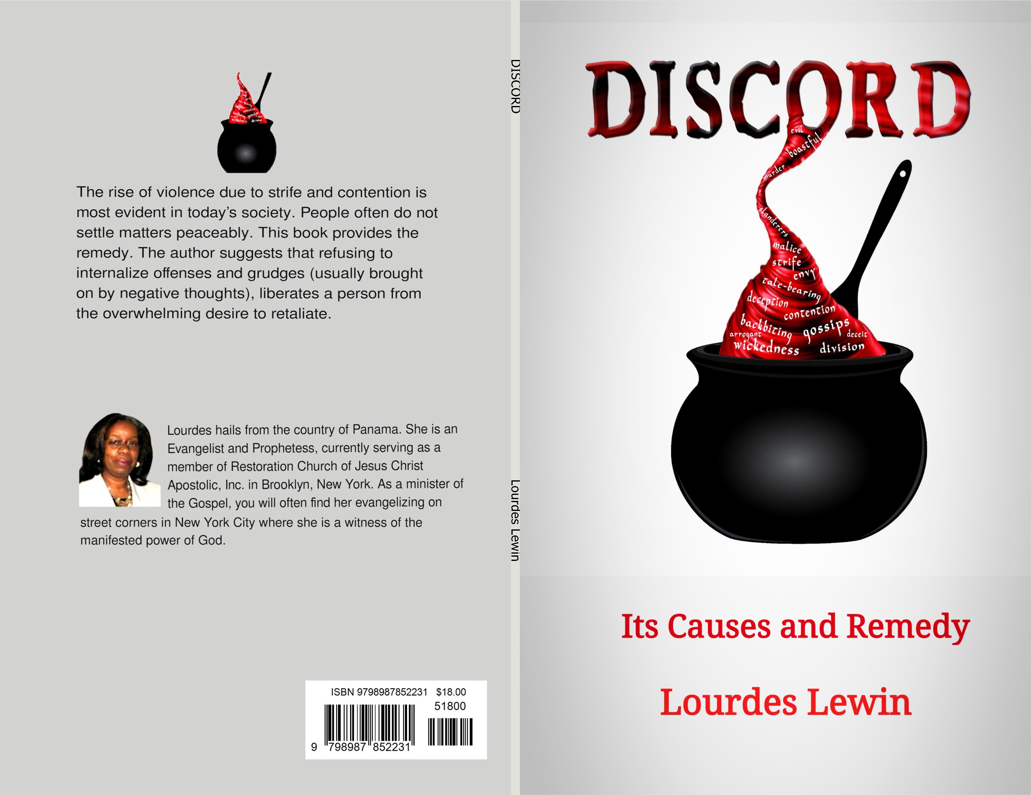 DISCORD by Lourdes Lewin : $18.00 : 9798987852231 : TheBookPatch.com