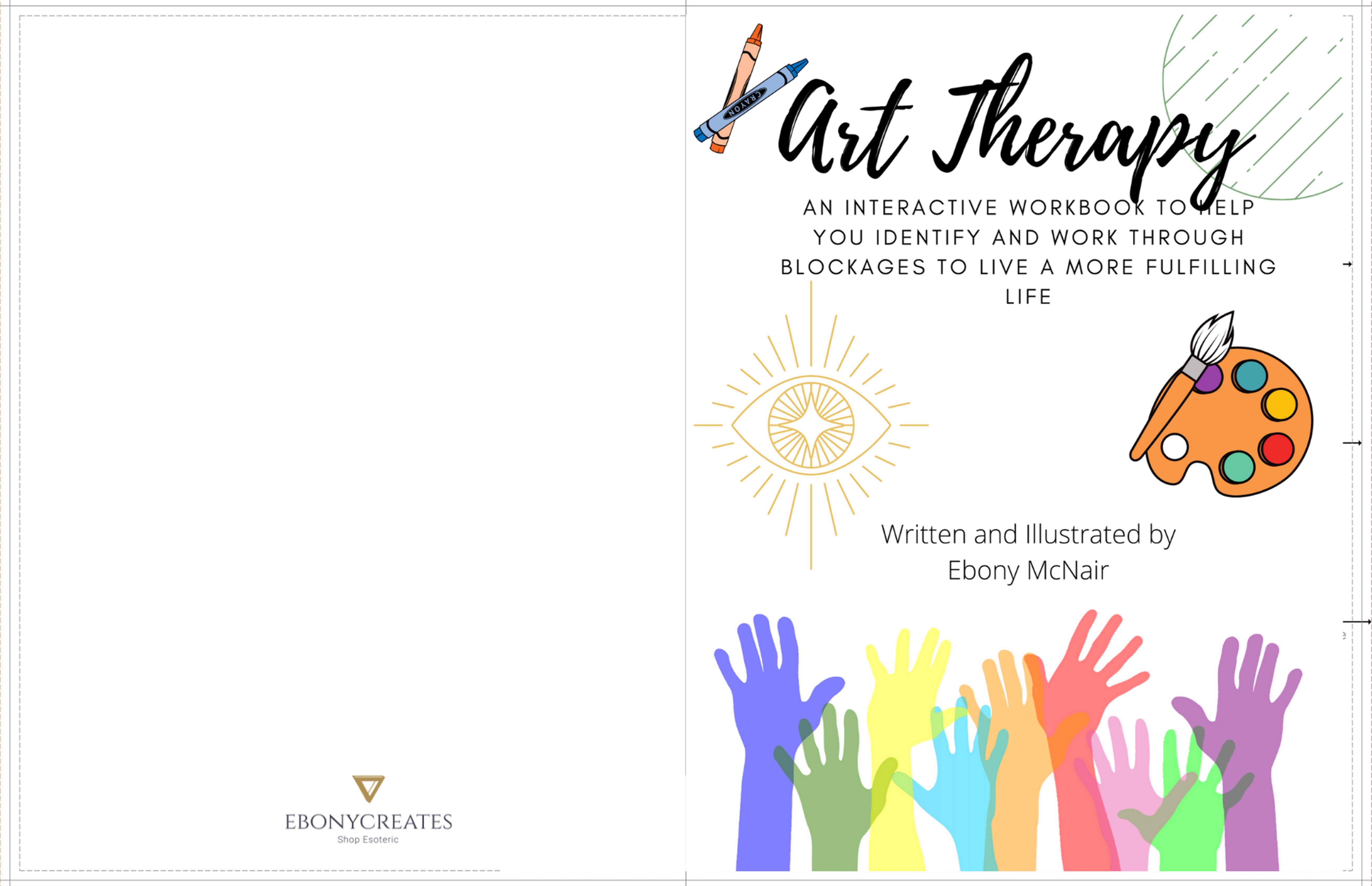 Art Therapy Workbook by Ebony McNair : $20.00 : TheBookPatch.com