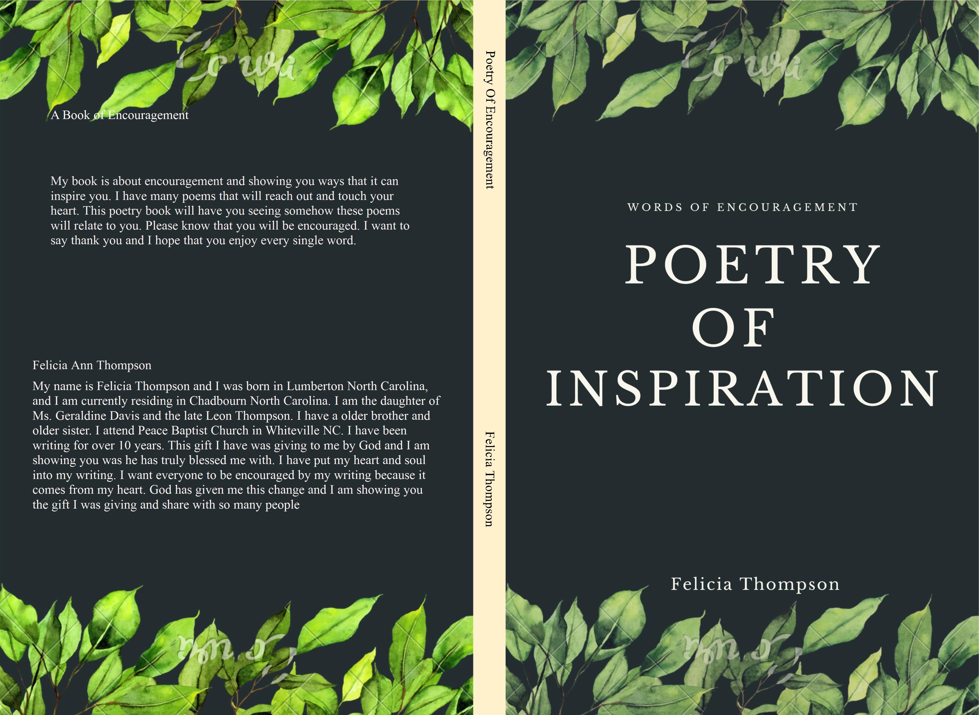 Poetry Of Encouragement by Felicia Thompson : $20.00 : TheBookPatch.com