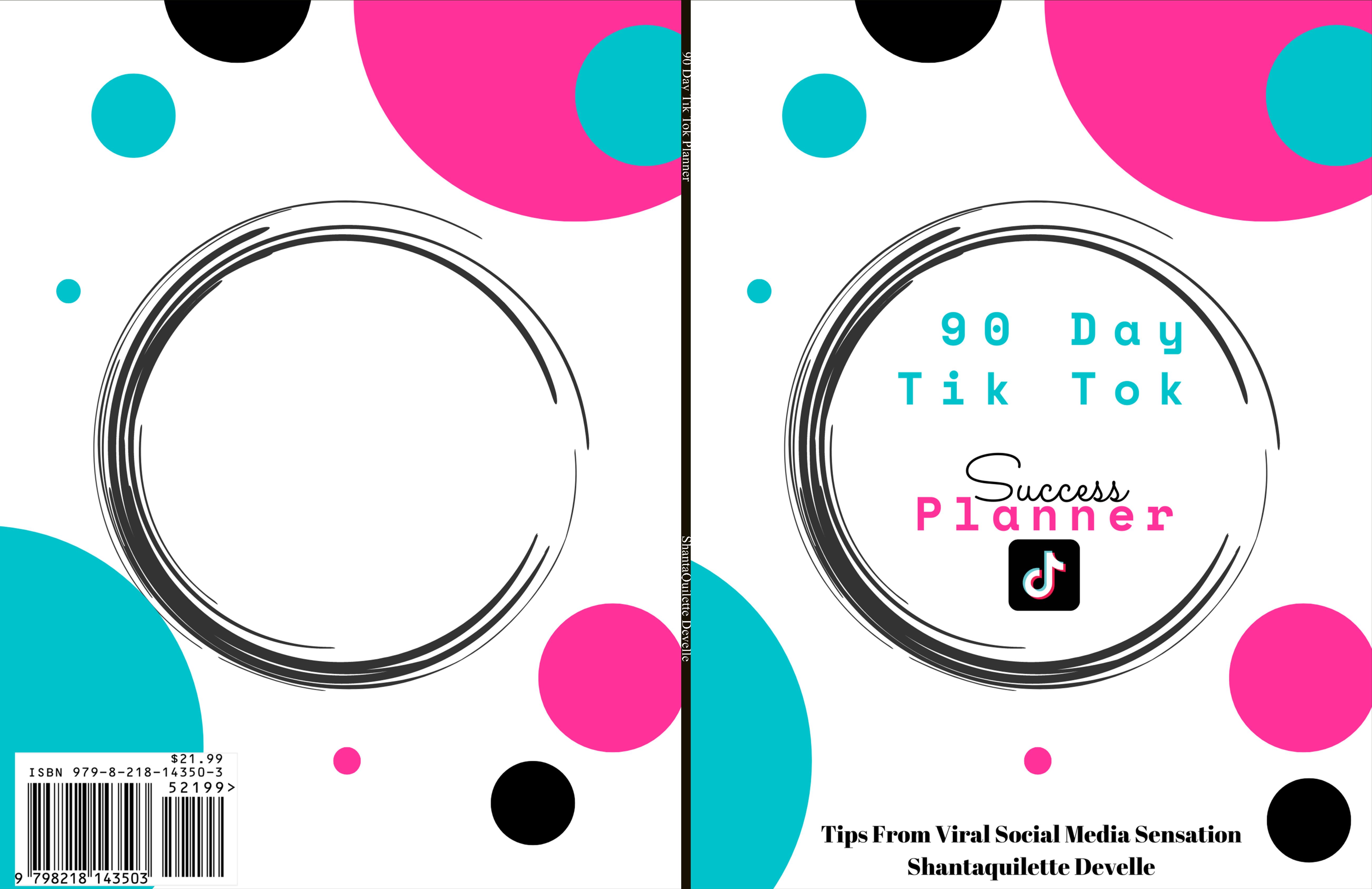 90 Day Tik Tok Planner by ShantaQuilette Develle : $21.99 ...