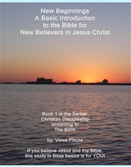 New Beginnings A Basic Introduction to the Bible for New Believers in ...