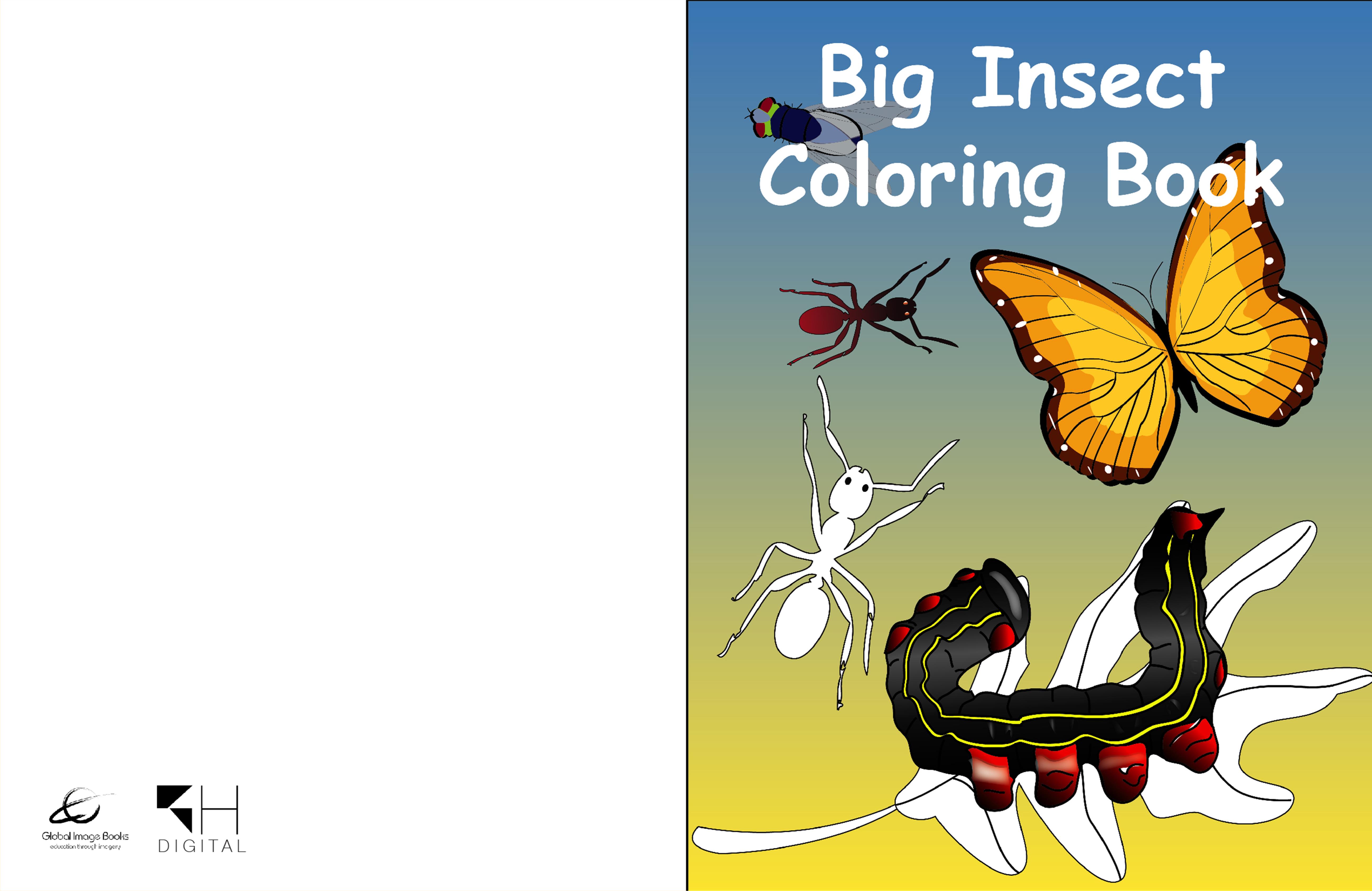 Big Insect Coloring Book by Derrick Fludd : $4.79 : TheBookPatch.com