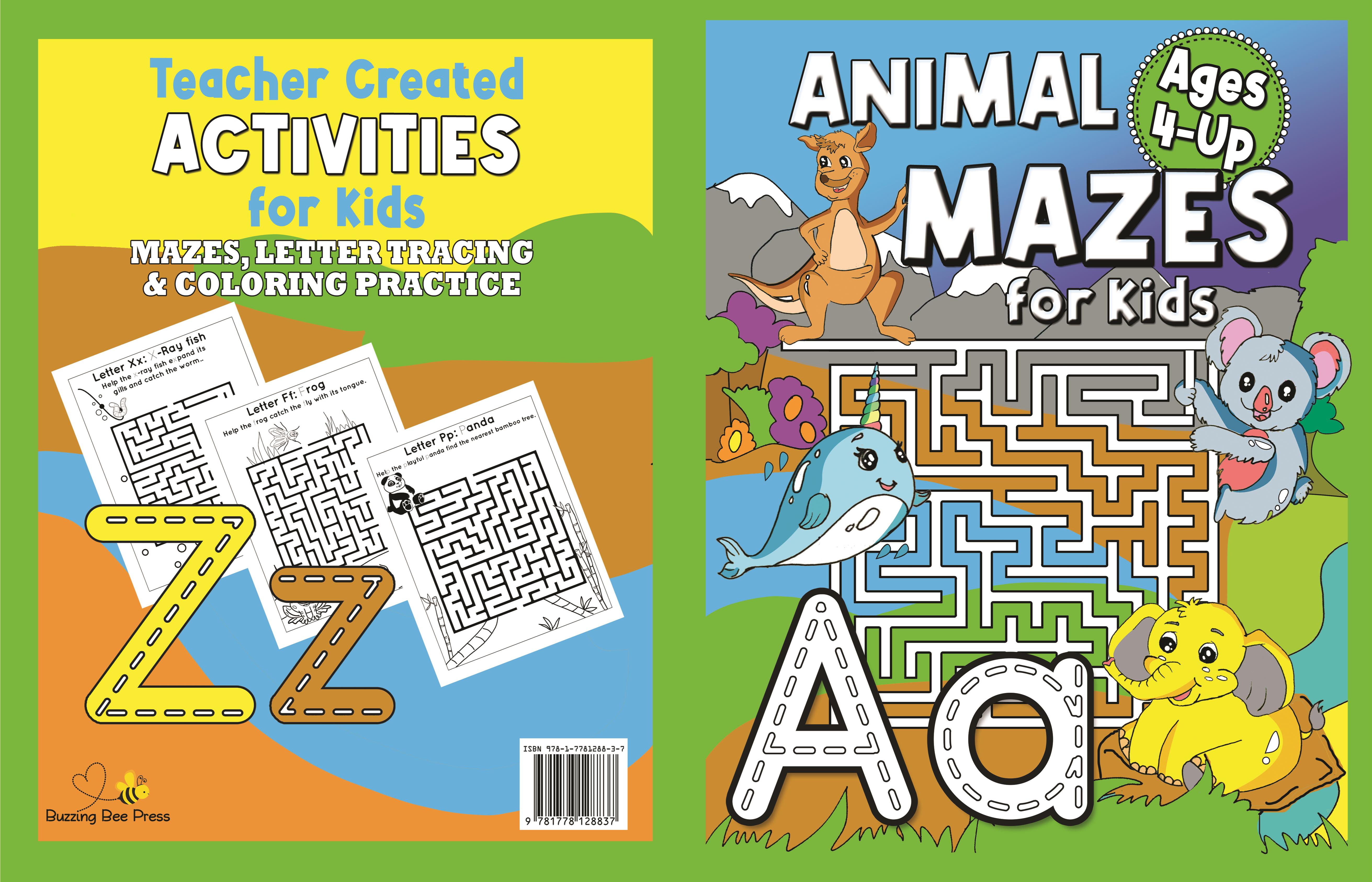 Animal Mazes for Kids: Ages 4-up by Duff Waddell : $11.99 ...